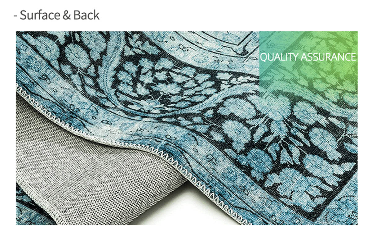 Foldable Chenille Area Rugs-zhongyi